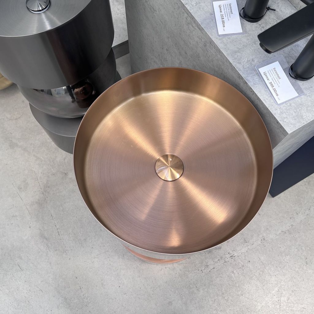 Медна неръждаема мивка Poise Rose Изкушаваща цена | Герака