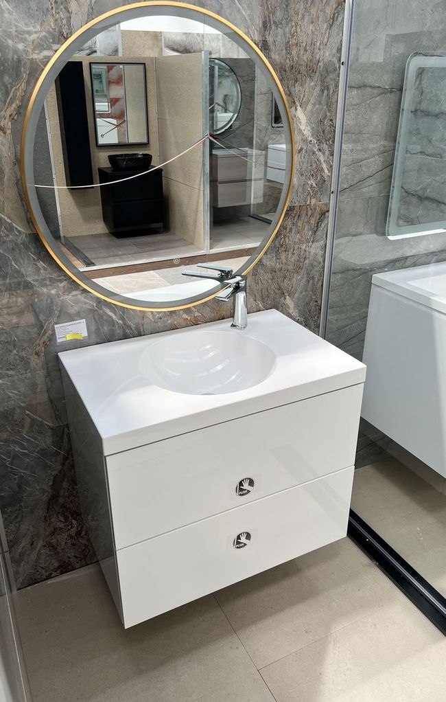 PVC мебел за баня Palermo 75 ️ Страхотна цена | Герака