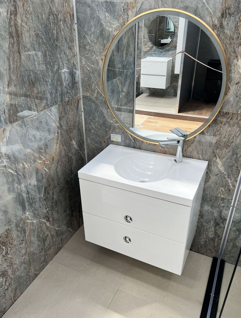 PVC мебел за баня Palermo 75 ️ Страхотна цена | Герака