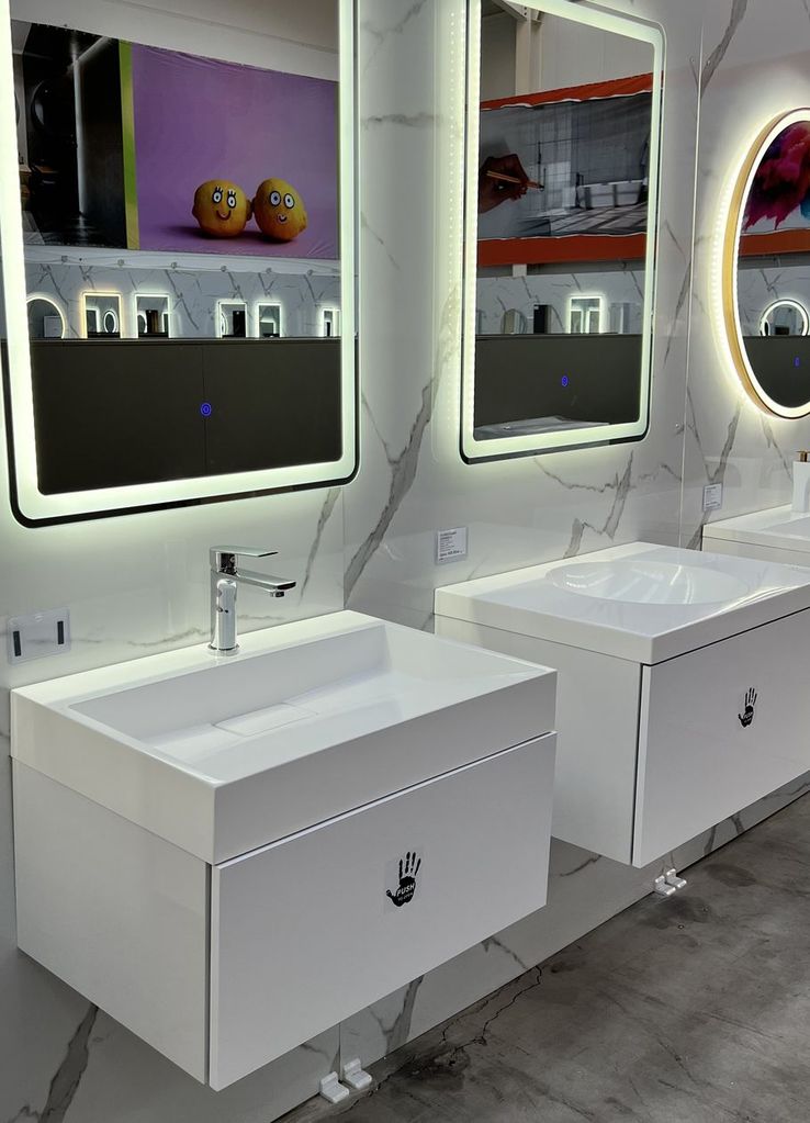 PVC мебел за баня Cervia 70 ТОП цена | Герака