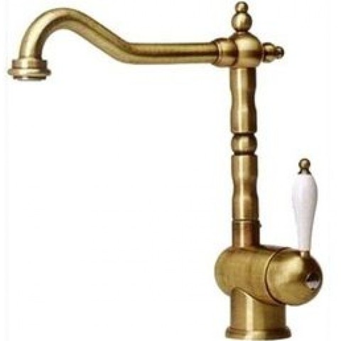 Ретро смесител за кухня Franke Old England Bronzato | Герака